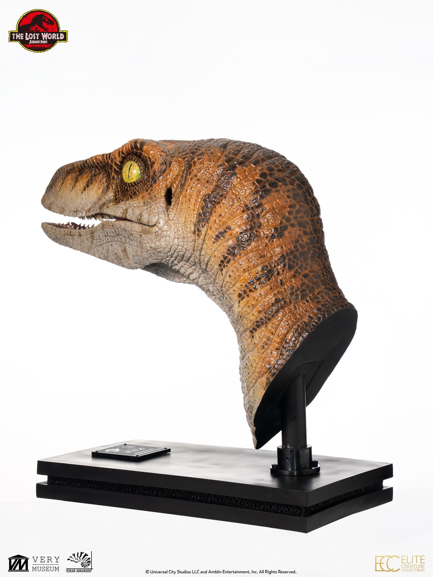 Creation At Works. The Lost World: Jurassic Park Male Velociraptor Life ...