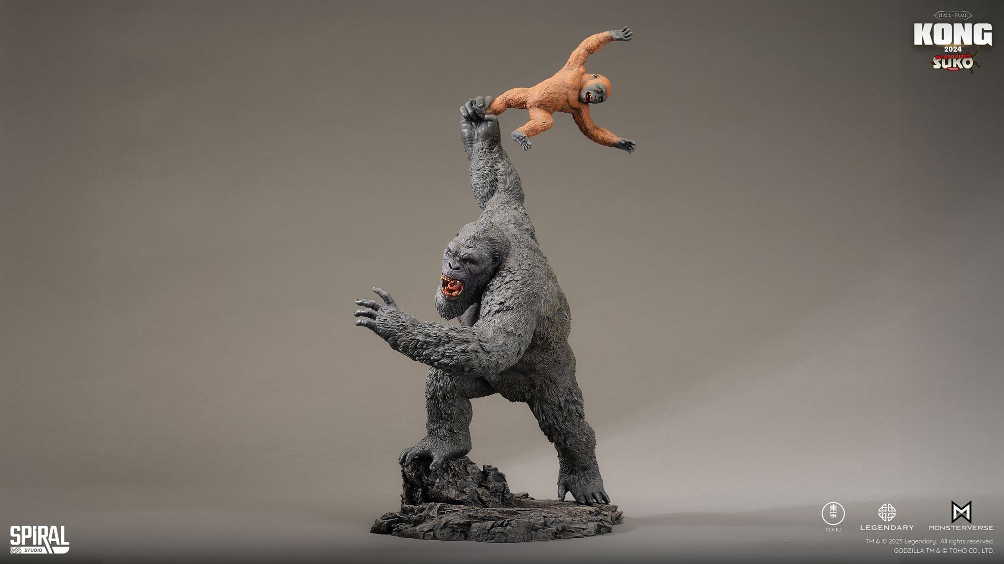 Creation At Works. Hall of Fame Series - Kong 2024 Statue (Weaponized ...