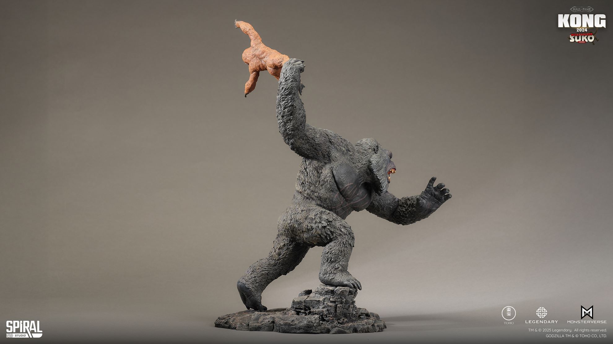 Creation At Works. Hall of Fame Series - Kong 2024 Statue (Weaponized ...