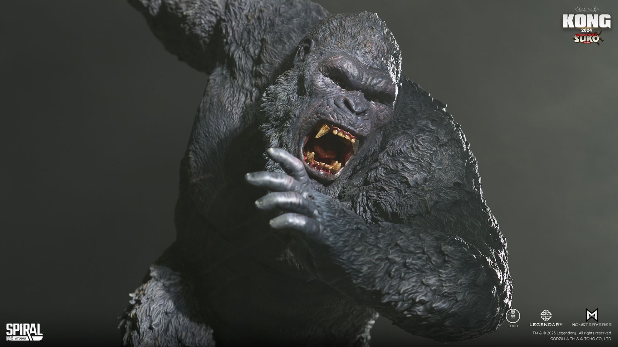 Creation At Works. Hall of Fame Series - Kong 2024 Statue (Weaponized ...