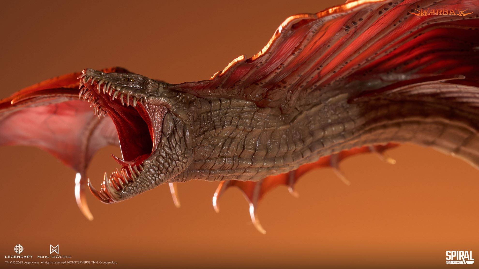 Creation At Works. Hall of Fame Series - Warbat Statue (Godzilla Vs Kong)