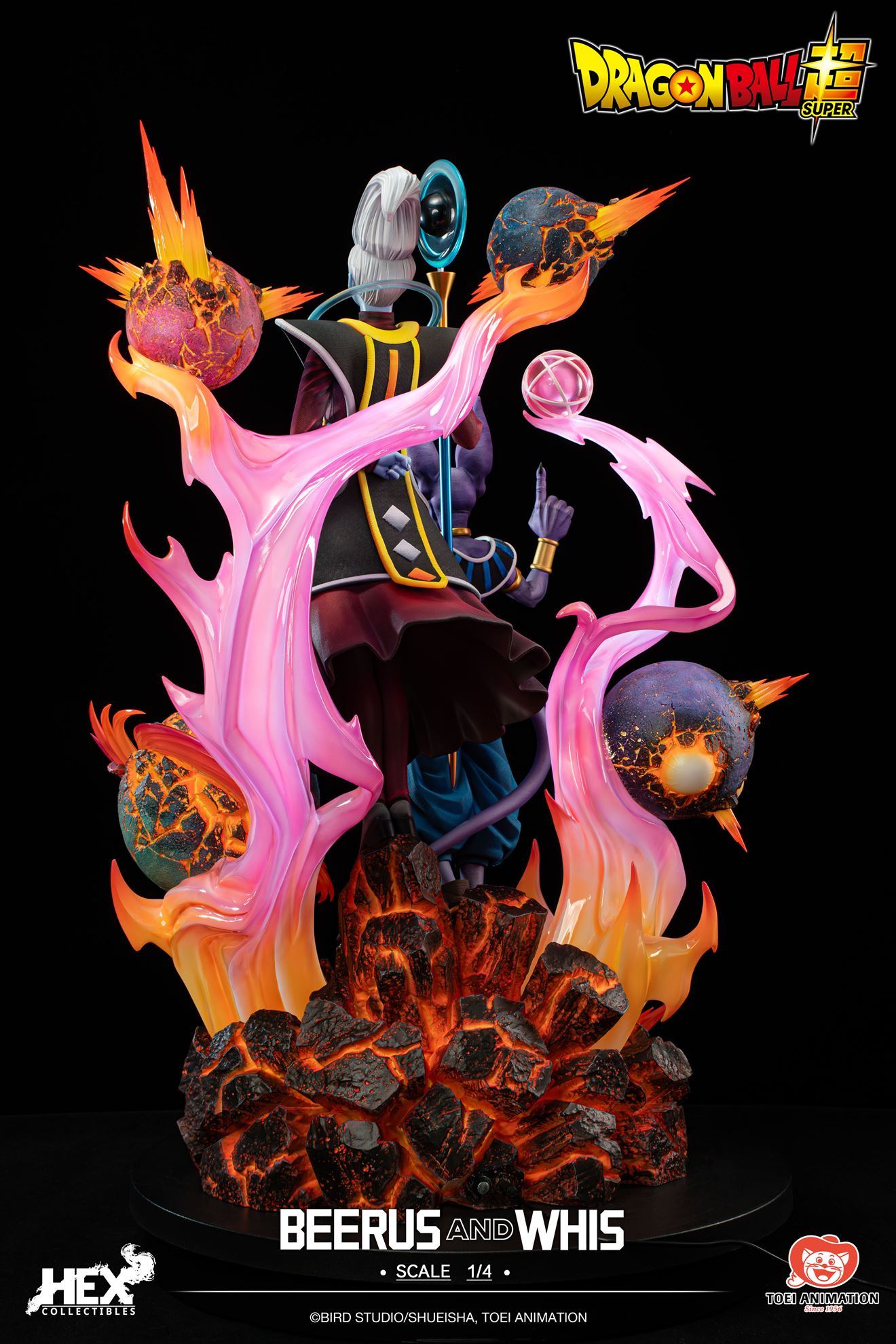 Creation At Works. Dragon Ball Super Beerus & Whis 1/4 Statue