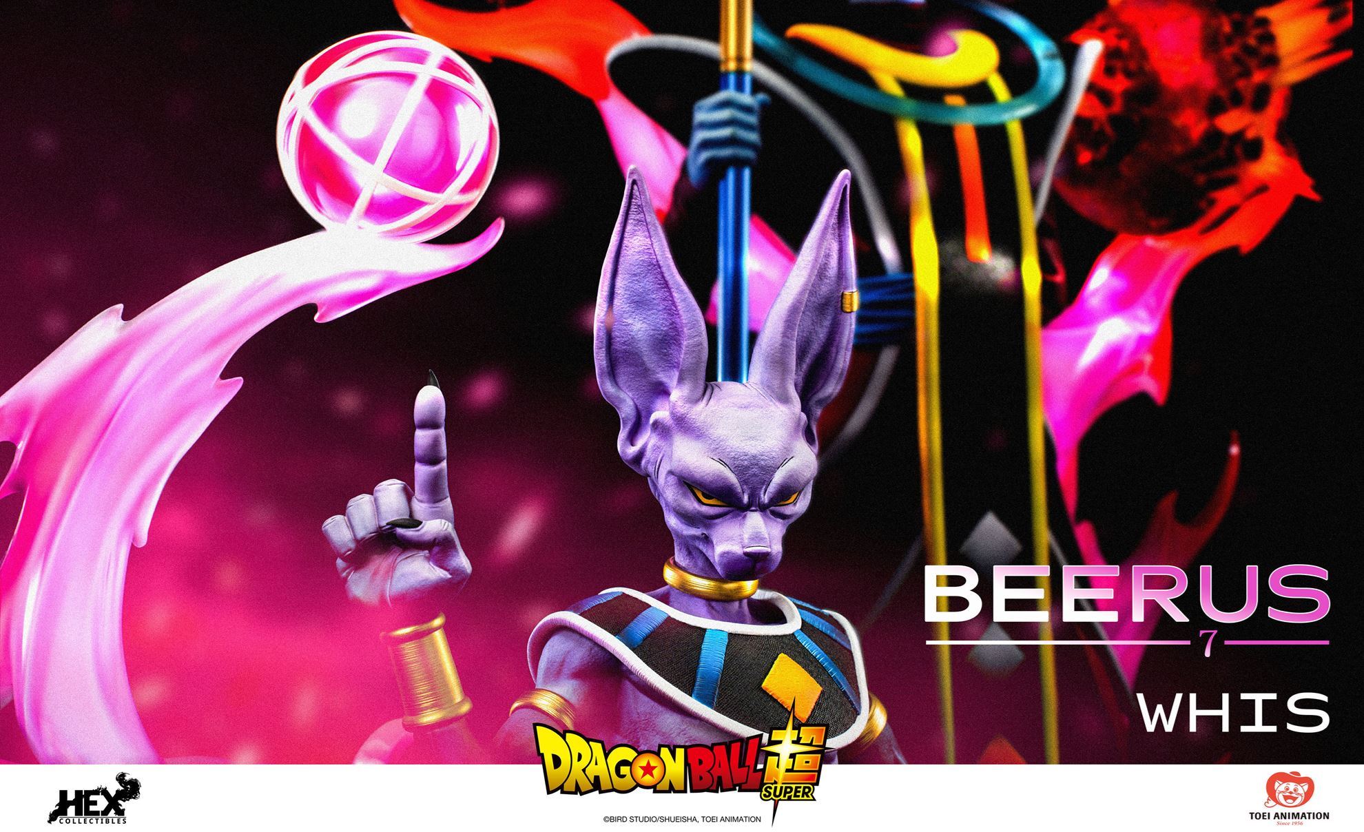 Creation At Works. Dragon Ball Super Beerus & Whis 1/4 Statue